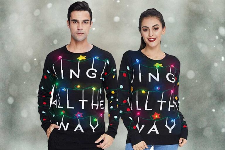 LED Light Up Christmas Jumpers - Holiday Festive Fun!